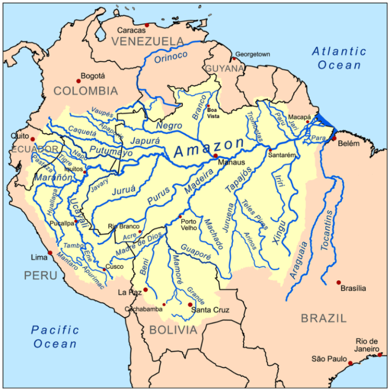 Major Rivers of the World - ClearIAS