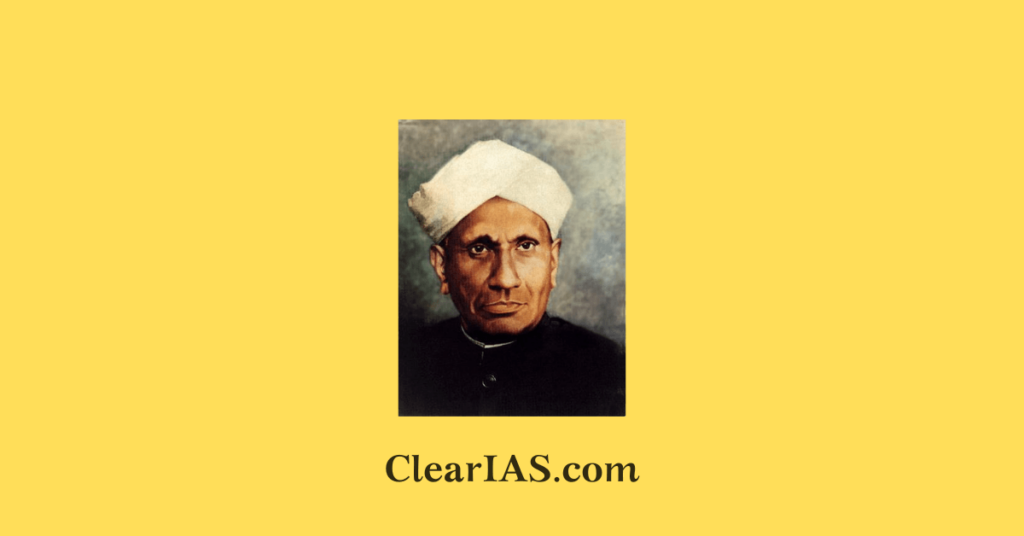 CV Raman: The Visionary Scientist - ClearIAS