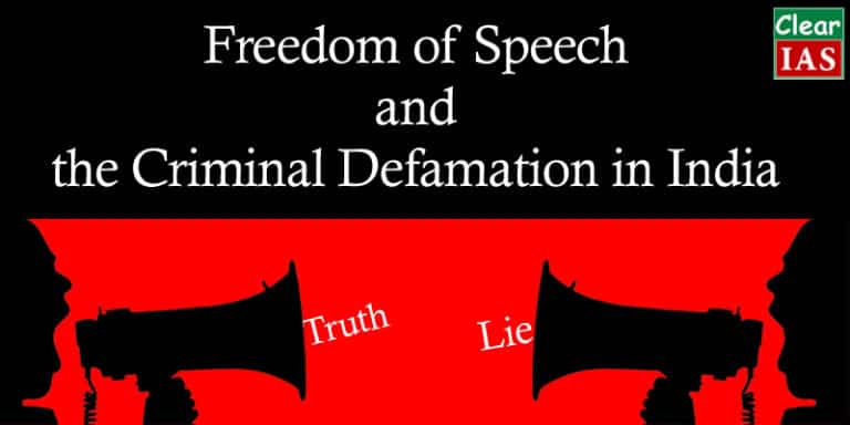 Defamation in India - IPC Section 499 and 500 vs Freedom of Speech