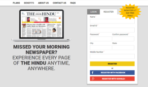 The Hindu ePaper - How to download the PDF online?