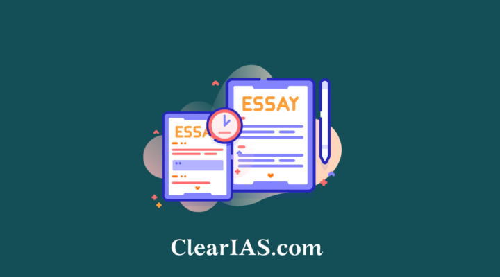 UPSC Mains Essay Paper - Clear IAS