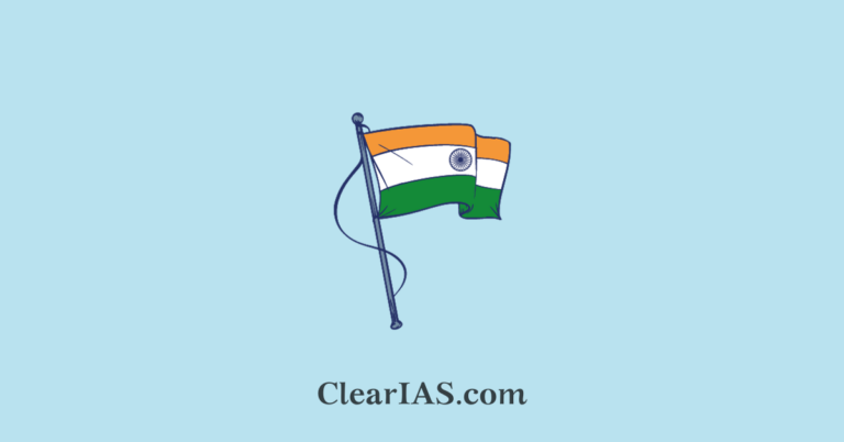 Flag code of India - ClearIAS