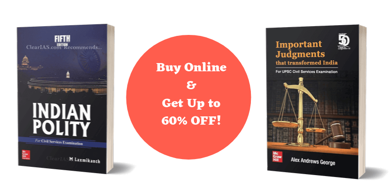 IAS Books for UPSC Civil Services Prelims and Mains Exam Preparation