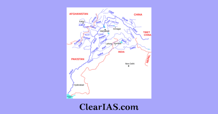 Indus River System and Its Tributaries - ClearIAS