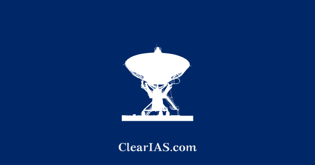 Saras Radio Telescope Clearias