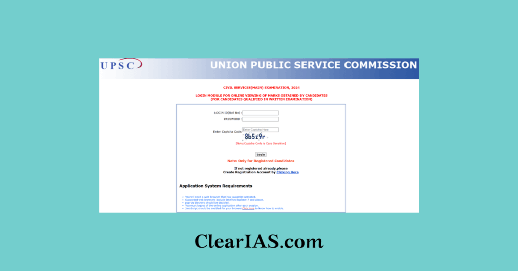 UPSC Marksheet 2024: CSE Prelims, Mains, and Interview Marks Released - ClearIAS