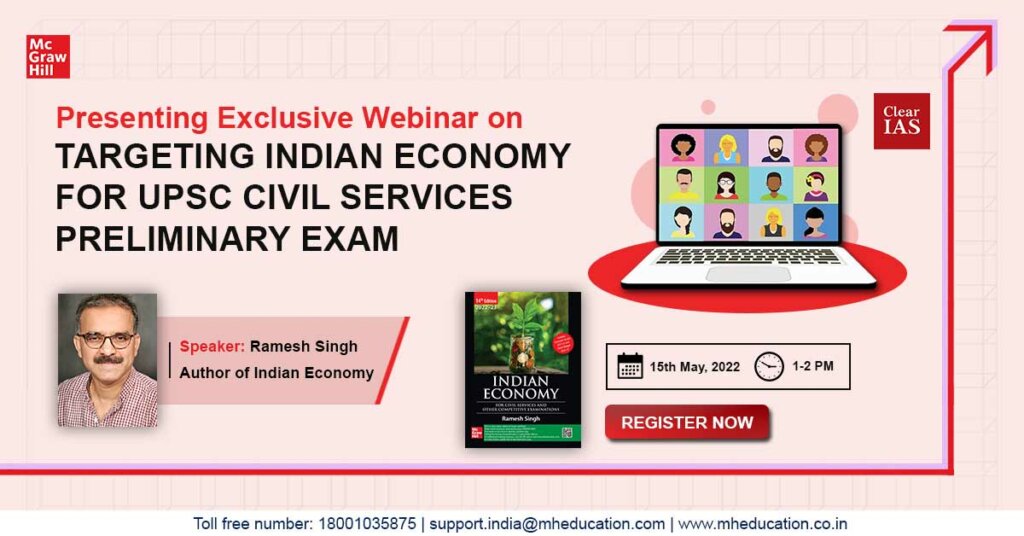 Ramesh Singh: How to Prepare Indian Economy for UPSC (Webinar) - ClearIAS