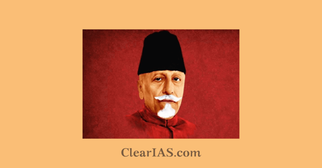 Maulana Abul Kalam Azad: Biography - ClearIAS