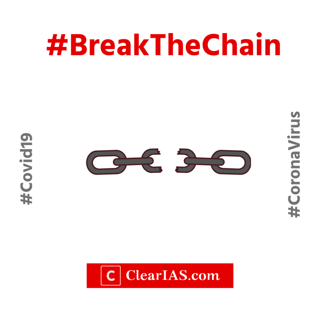 Covid-19 - Join the 'Break The Chain' Campaign - ClearIAS