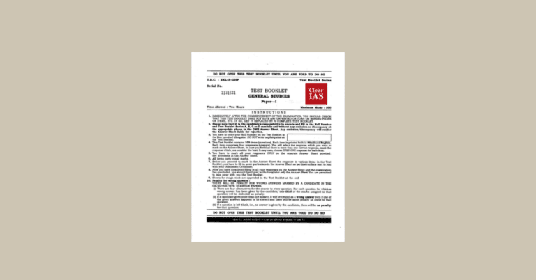 UPSC Prelims Question Paper 2022 [GS Paper I and II] | ClearIAS
