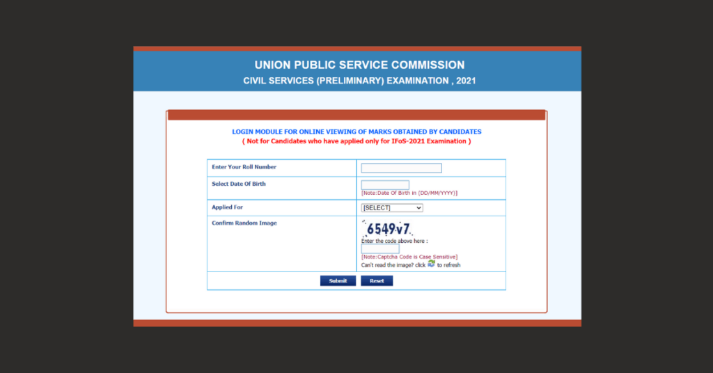 UPSC Marksheet 2021: Check Your CSE Marks! - ClearIAS UPSC Marksheet 2021: Check Your CSE Marks! - ClearIAS
