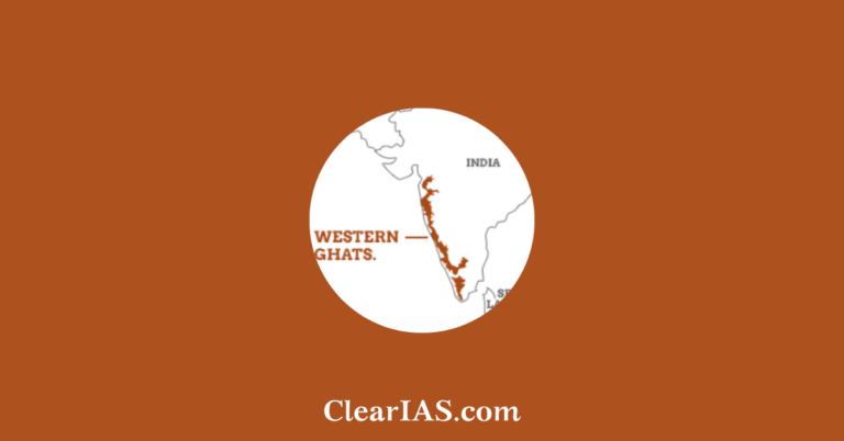 Western Ghats: Explained - ClearIAS